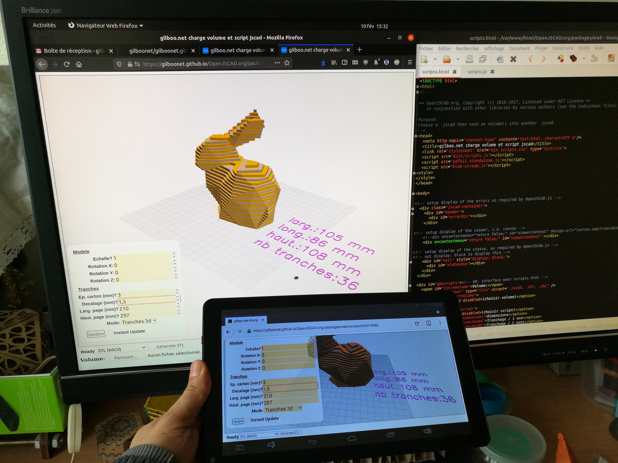 my html5 / jscad app for "digital cardboard crafting" | JSCAD User Group