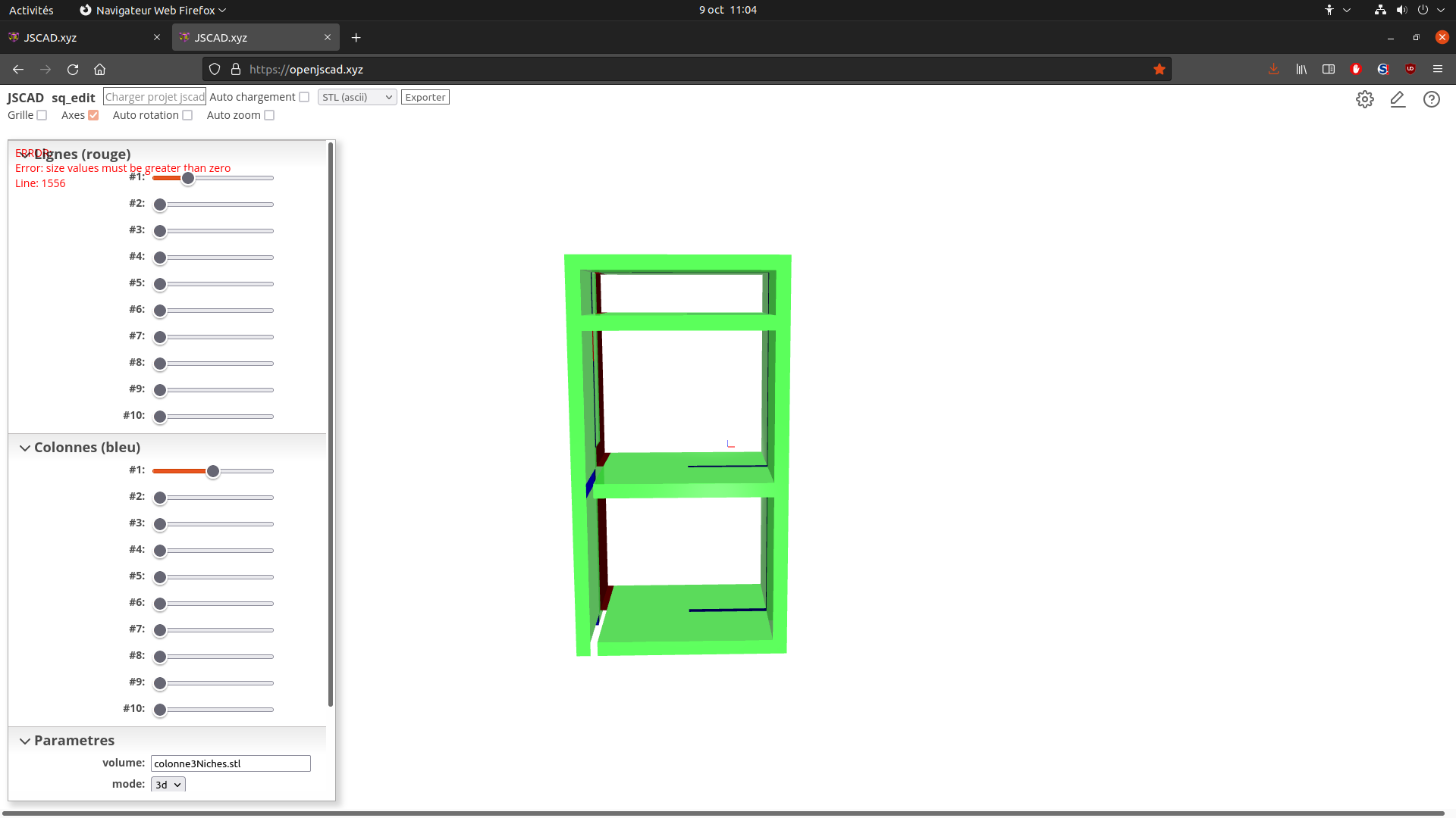 using an exported STL into a script | JSCAD User Group