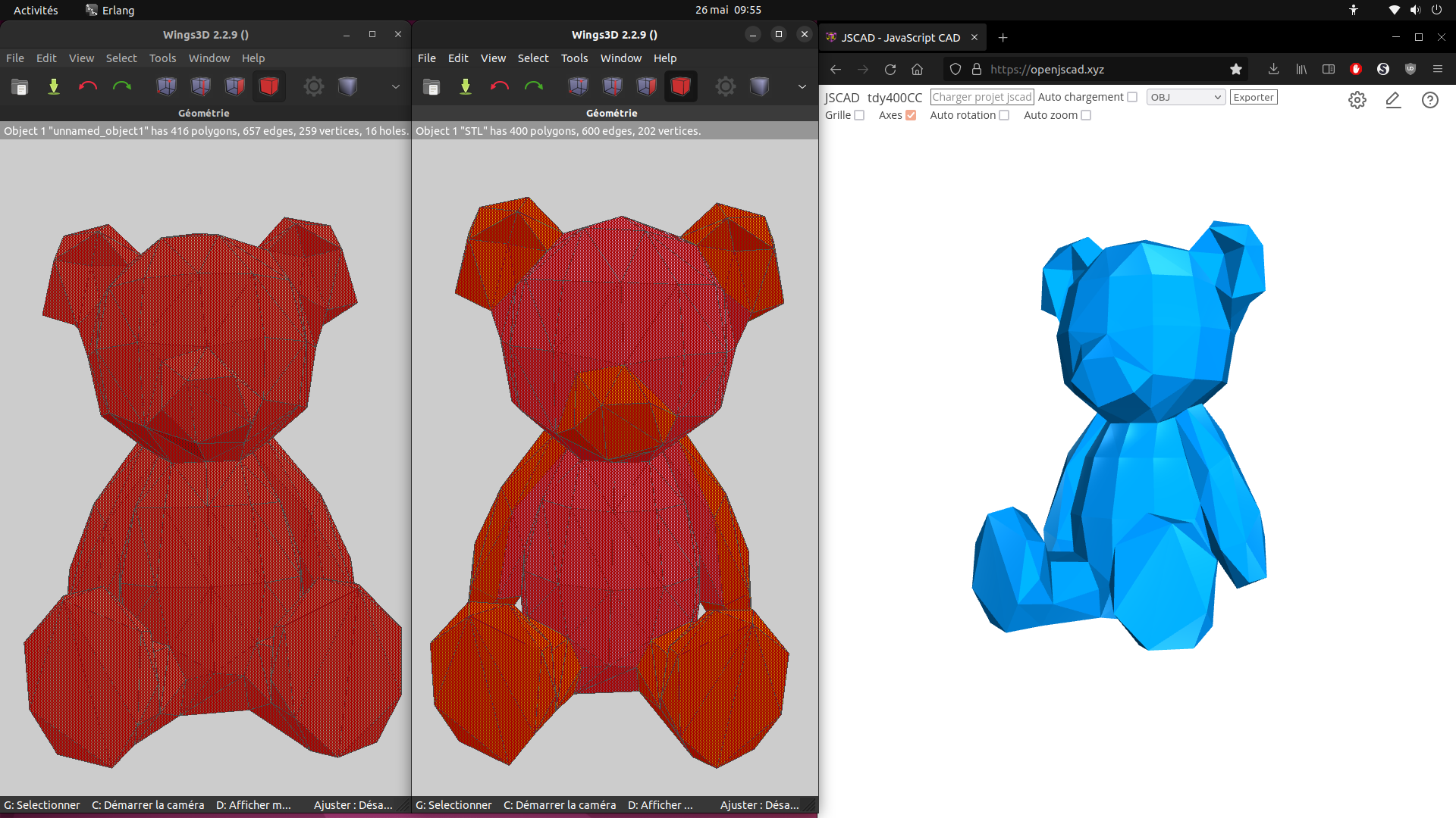 import/export of .obj file | JSCAD User Group